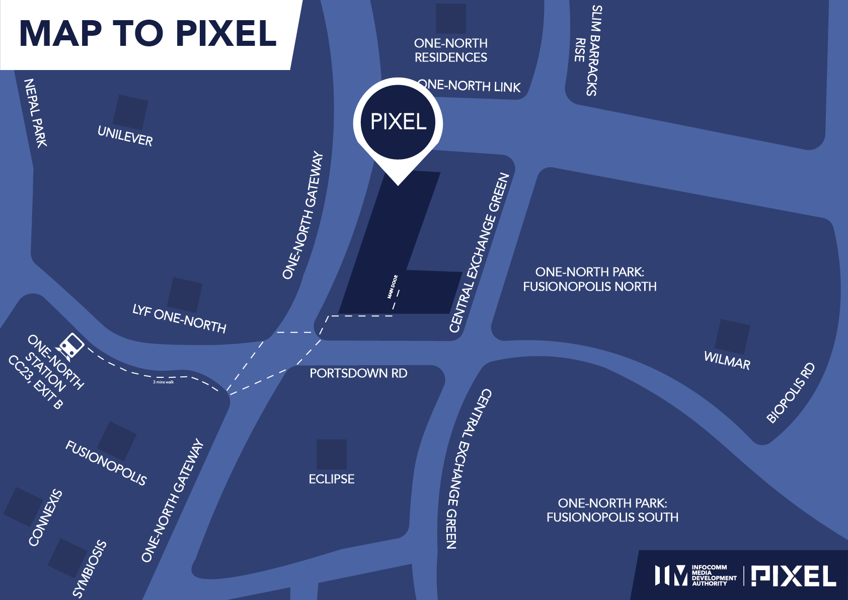 IMDA PIXEL innovation and incubation space